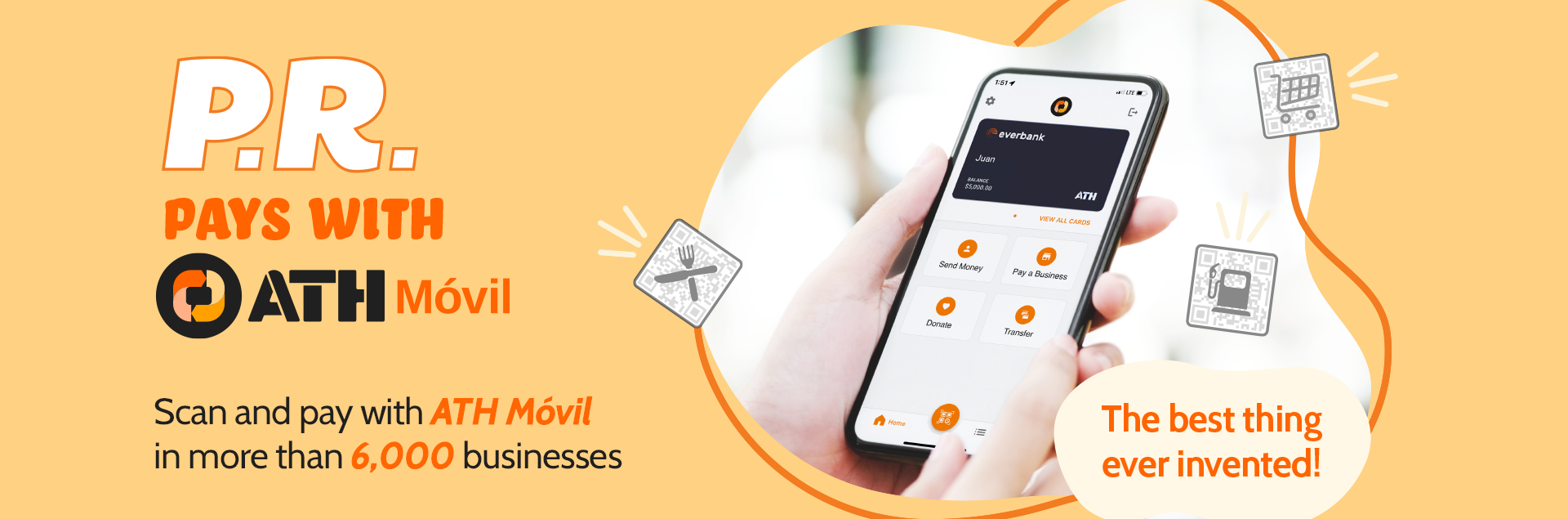 Escanea y Paga con ATH Móvil