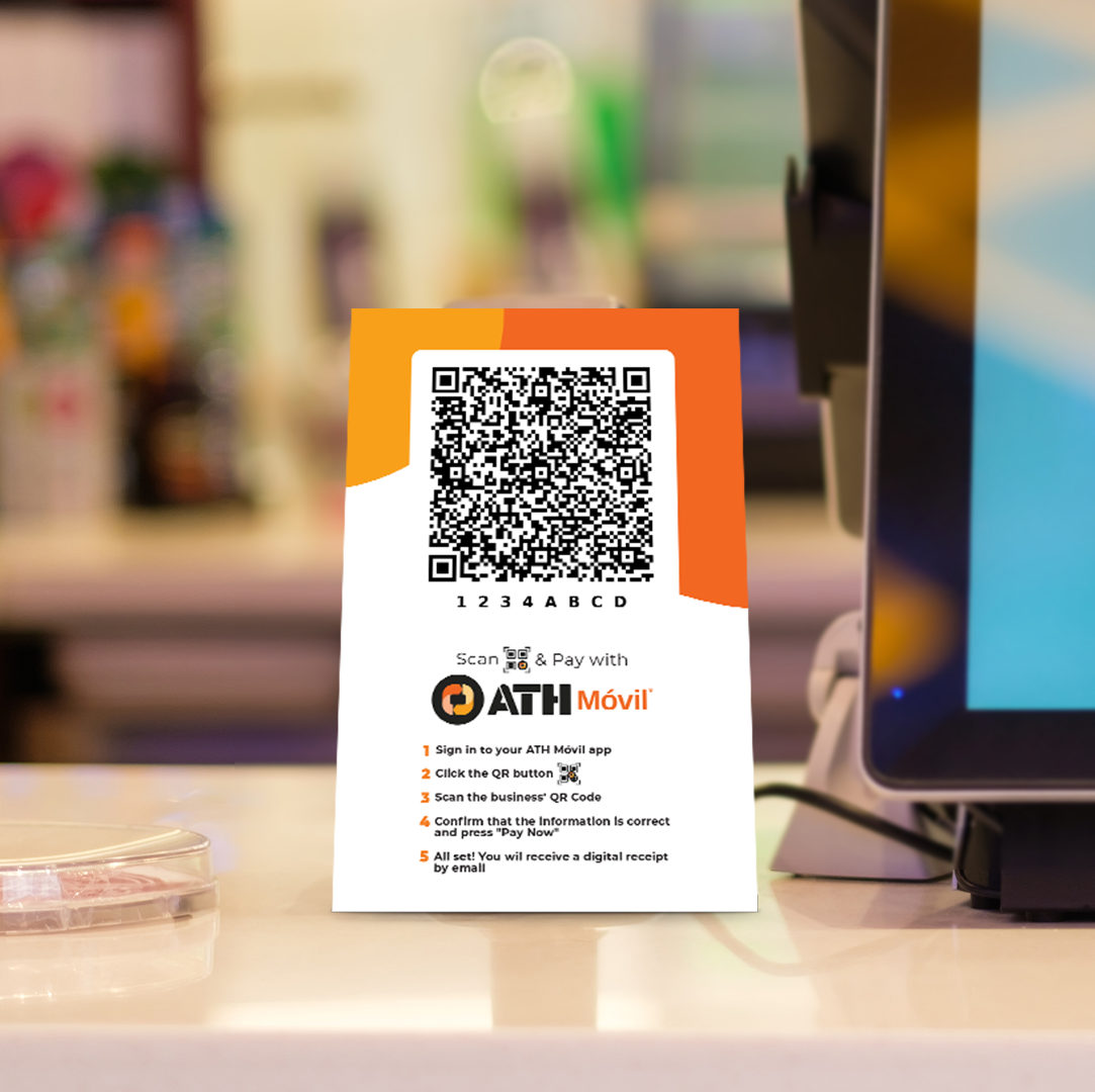 Escanea y Paga con ATH Móvil